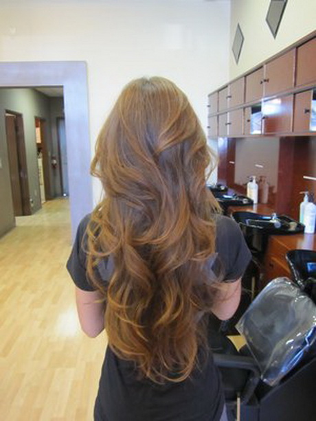 Long layered hair back - Style and Beauty